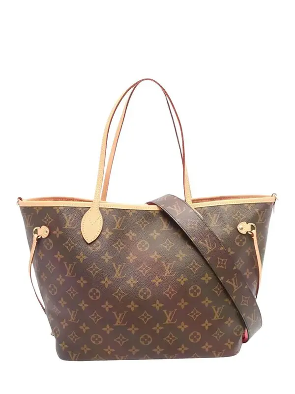 LOUIS VUITTON 2021-2026 Monogram Neverfull Inside Out Mm Tote Bag - Brown