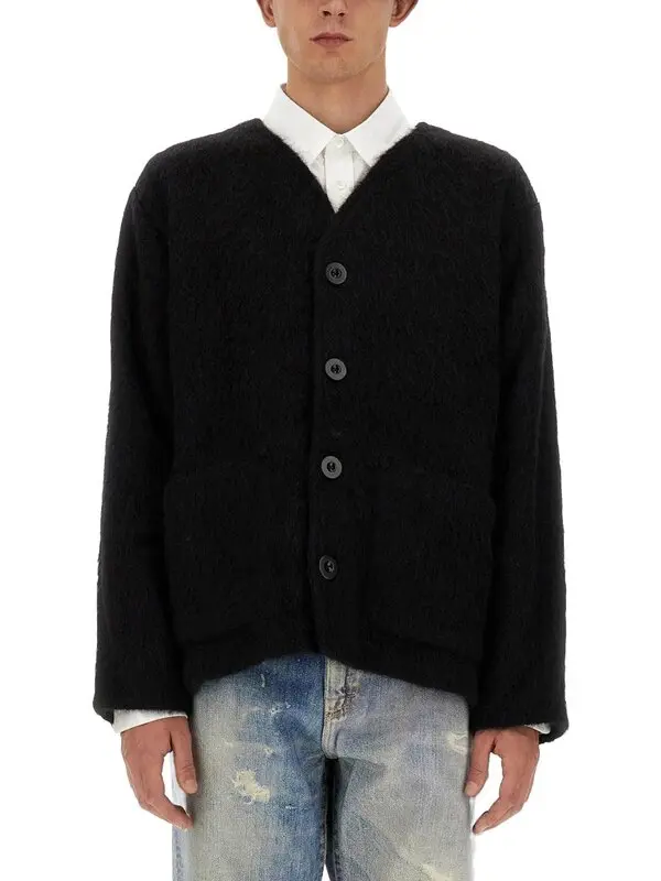 Our Legacy Cardigan Scollo A V - Black