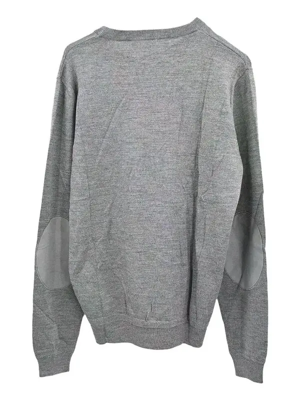 LOUIS VUITTON 2018 Elbow-patch Sweater - Grey