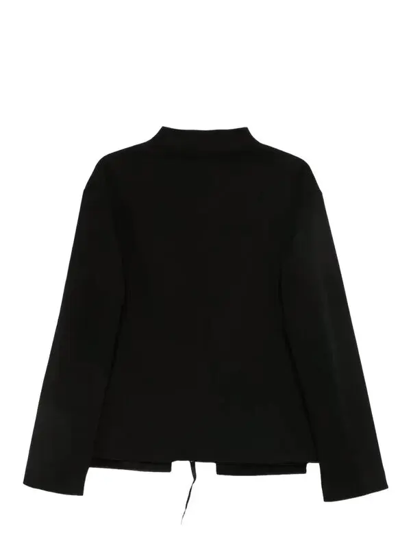 MA+ Zip-up Pocket-detail Jacket - Black