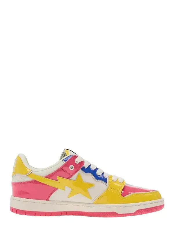 A BATHING APE Sk8 Sta 2 Sneakers - White