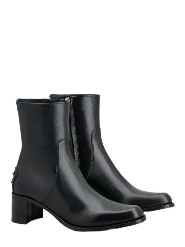 TOD'S Gommini Stud Ankle Boots - Black