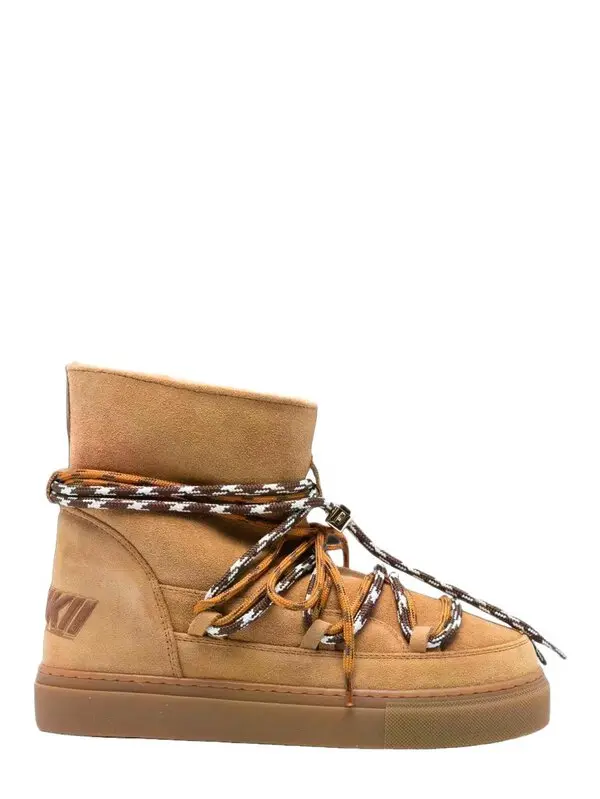 Inuikii Suede Ankle Boots - Neutrals