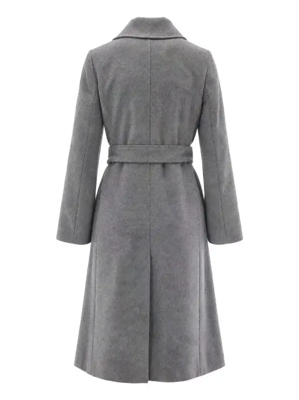 Max Mara Double-breasted Wool Coat - Grey