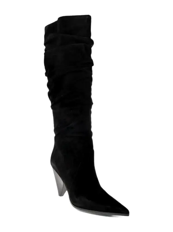 Michael Kors Jayla Suede Slouchy Boots - Black