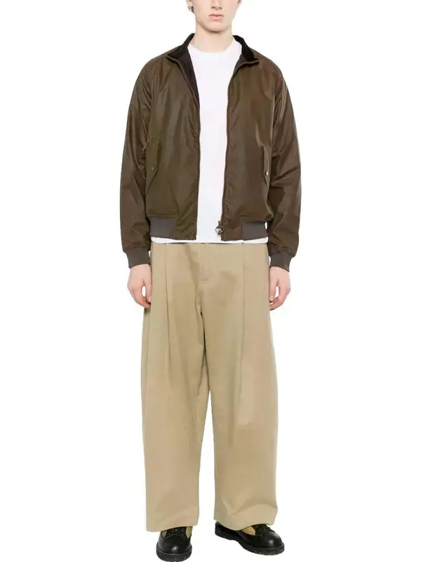 Barbour Chelsea Blouson Wax Jacket - Brown