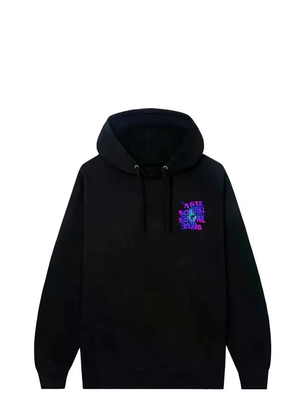ANTI SOCIAL SOCIAL CLUB Trypophobia Graphic-print Hoodie - Black