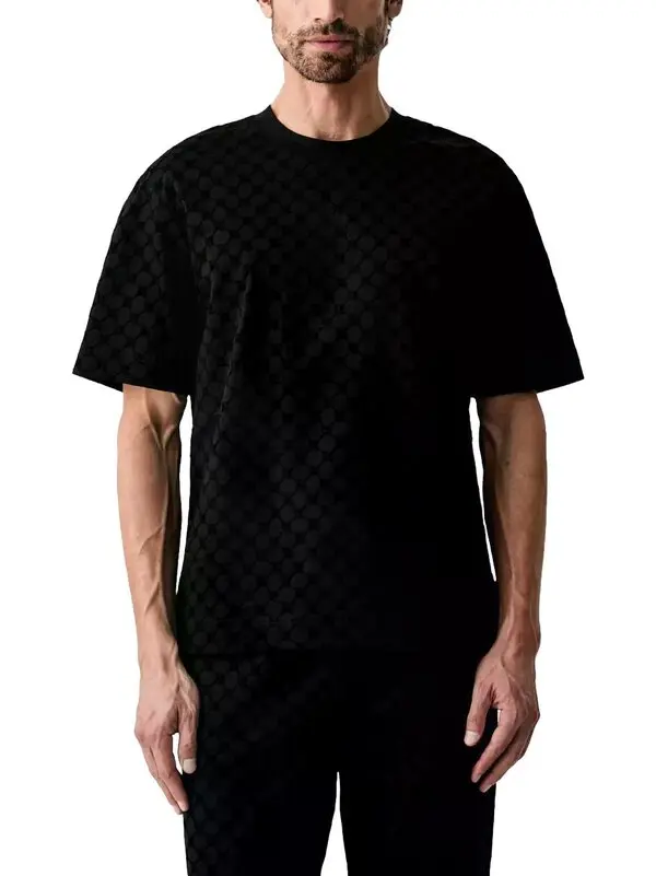 JOOP! Monogram-pattern T-shirt - Black