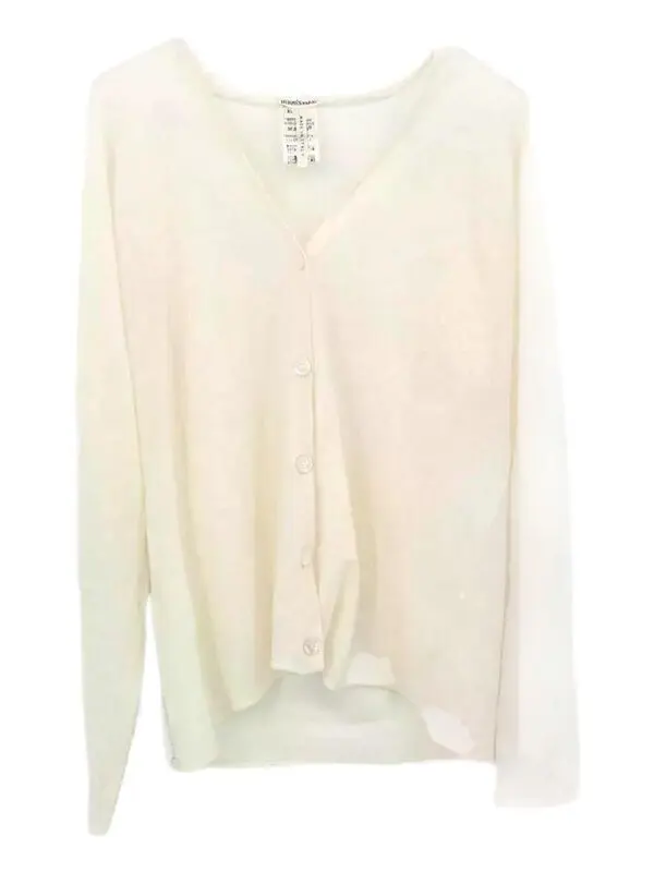 Hermès Sheer Long-sleeve Cardigan - Neutrals