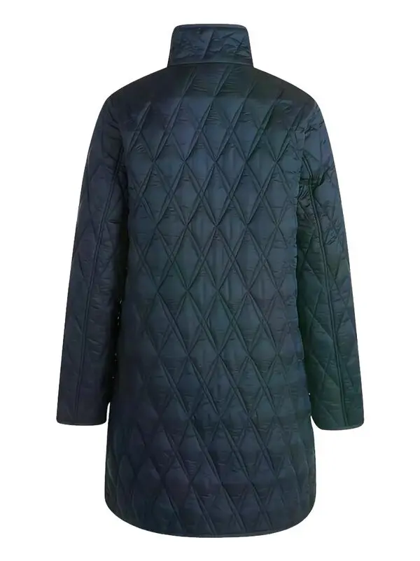 BETTY BARCLAY Diamond-quilted Coat - Blue
