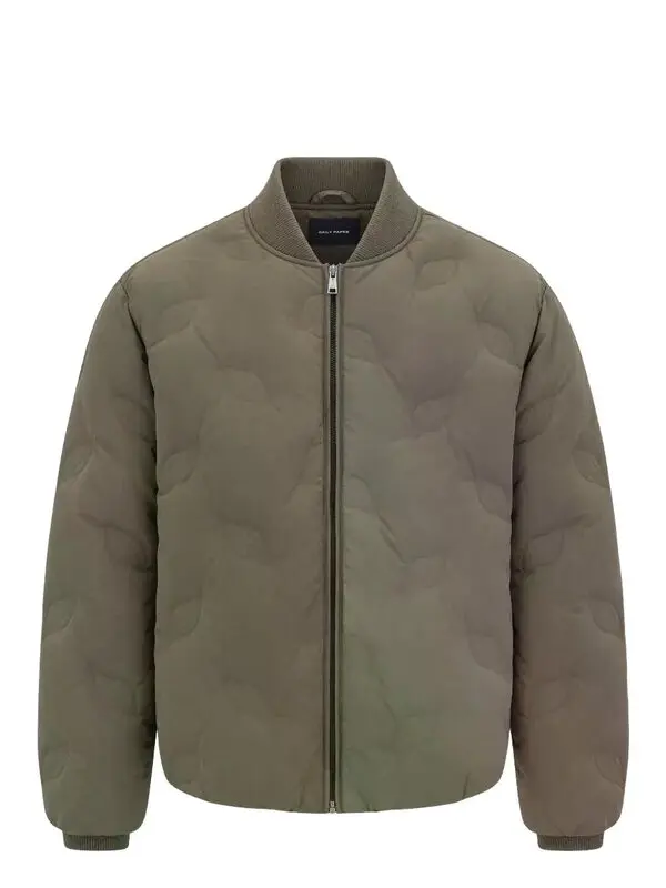 DAILY PAPER Quilted Bomber Jacket - Green