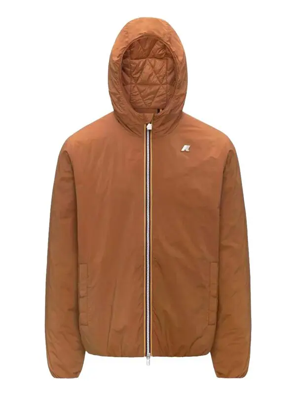 K-WAY Jack Hooded Jacket - Orange