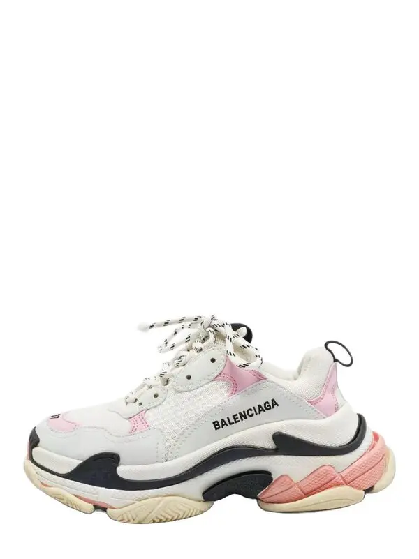Balenciaga Triple S Mesh Sneakers - Neutrals
