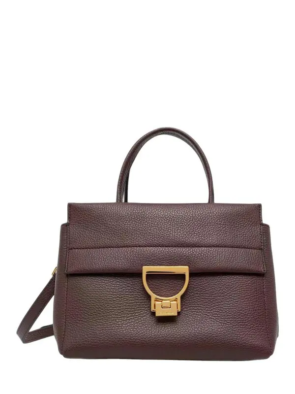 COCCINELLE Arlettis Leather Tote Bag - Red