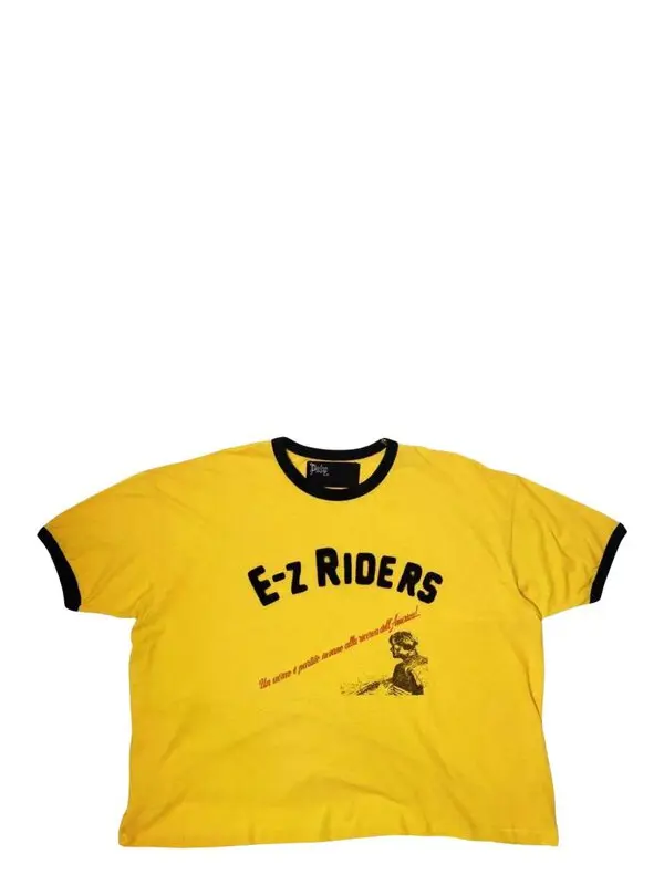 PALY Ez Riders Graphic-print T-shirt - Yellow