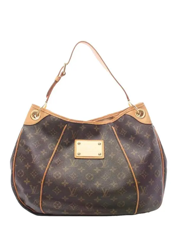 LOUIS VUITTON 2008 Monogram Galliera Pm Shoulder Bag - Brown