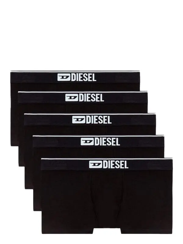 DIESEL® 5-pack Boxer In Cotone - Black
