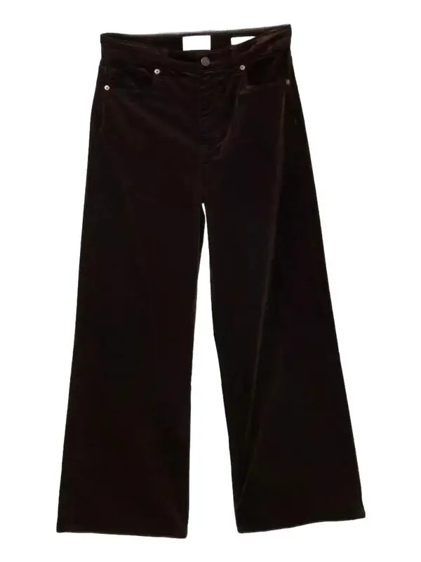 FRAME The Swing Corduroy Belt-loop Trousers - Brown