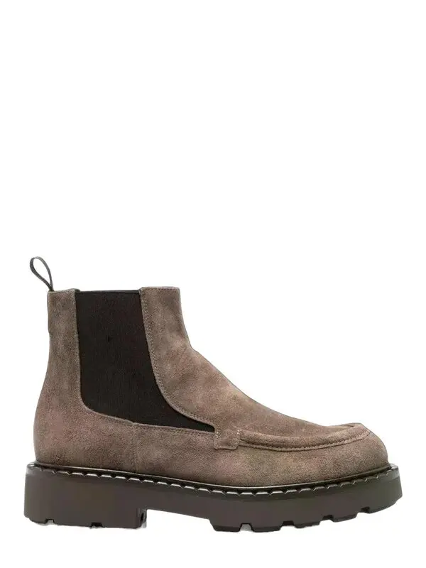 GUGLIELMO ROTTA Wes Suede Chelsea Boots - Brown