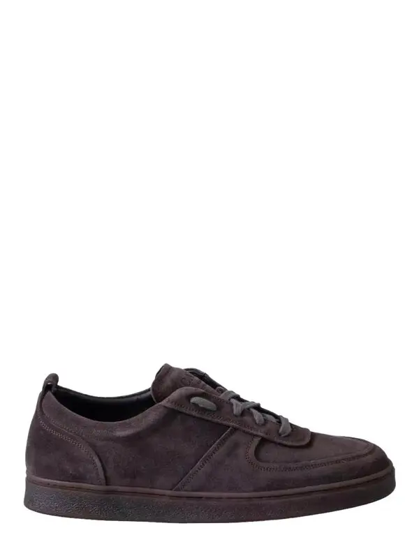 CALCE Suede Panelled Sneakers - Grey