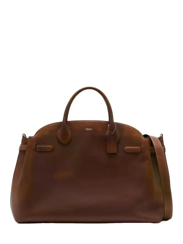 COACH Soft Empire Carryall Bag 48 In Loved Leather - Brown