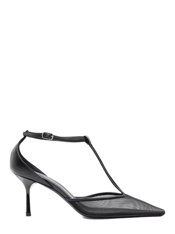 Christopher Esber T-bar Vapour Heeled Pumps - Black