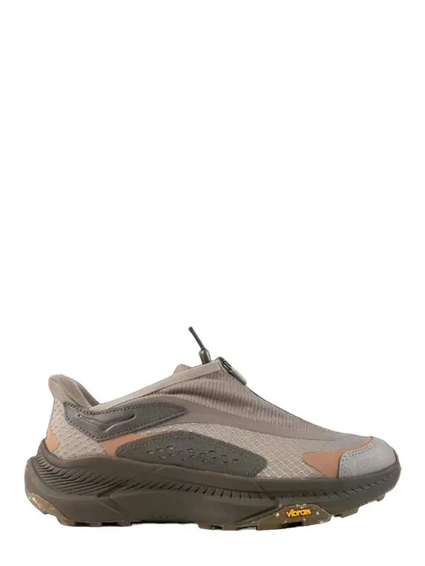 HOKA® Project Transport Zip-up Panelled Sneakers - Grey