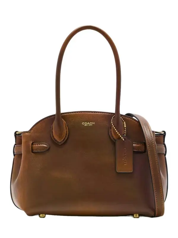 COACH Empire Carryall Bag 21 In Loved Leather - Brown