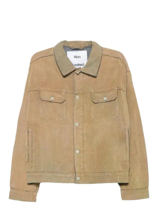 WON HUNDRED Shawn Button-up Jacket - Neutrals