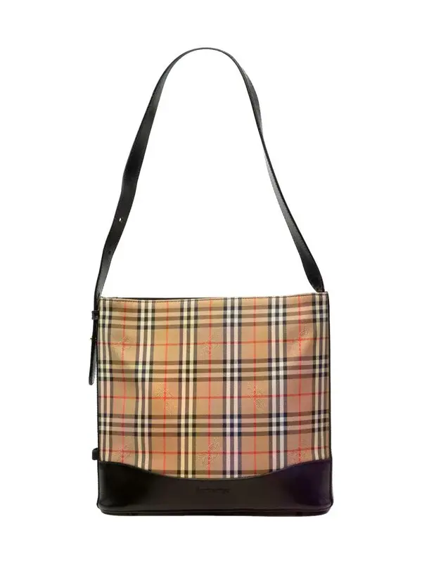 Burberry 2000-2017 Haymarket Check Canvas Tote Bag - Neutrals