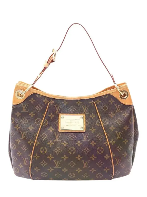 LOUIS VUITTON 2012 Monogram Galliera Pm Shoulder Bag - Brown