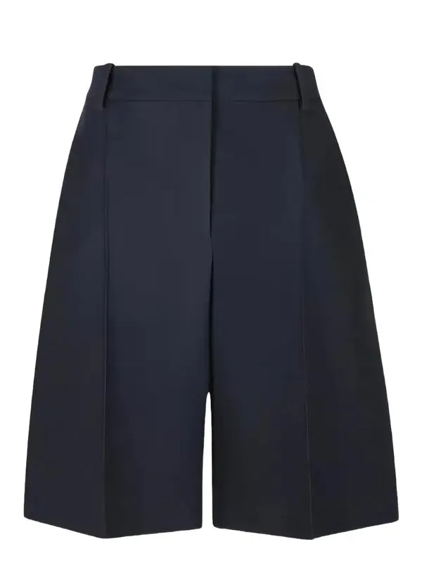 Valentino Garavani High-waisted Tailored Shorts - Blue
