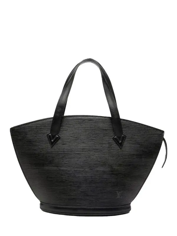 LOUIS VUITTON 1995 Epi Saint Jacques Pm Short Strap Handbag - Black