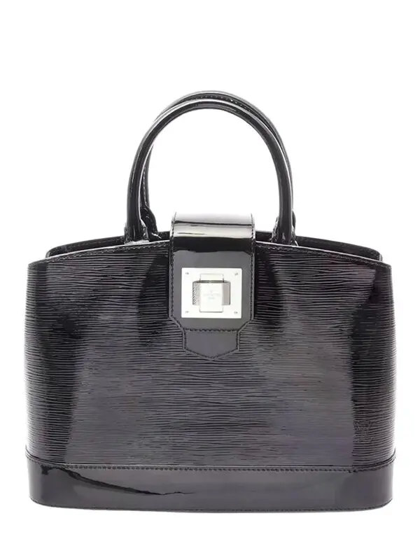 LOUIS VUITTON 2012 Electric Epi Mirabeau Pm Satchel - Black