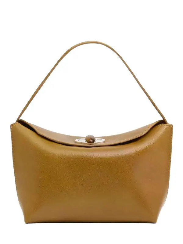 Christopher Esber Mini Turnlock Tote Bag - Brown