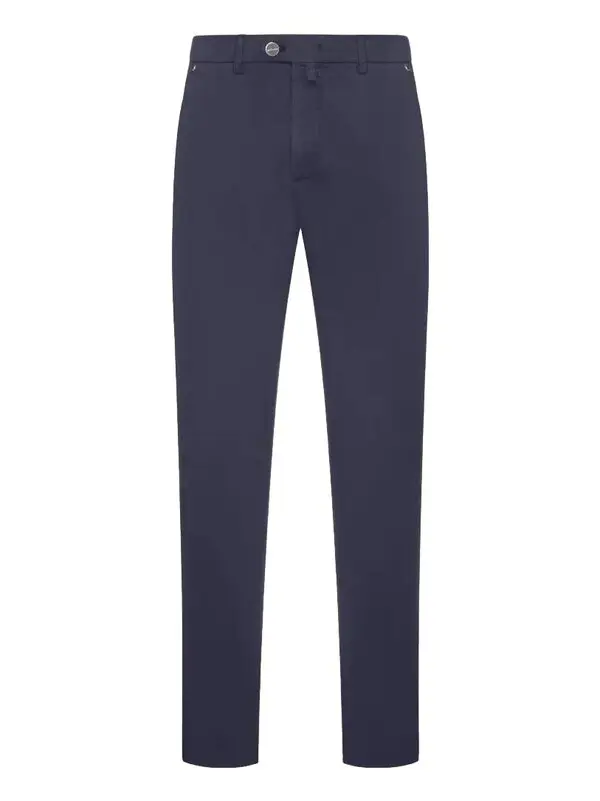 Kiton Slim-fit Tailored Trousers - Blue