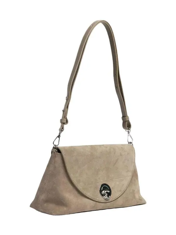 COCCINELLE Medium Nikla Twist-lock Shoulder Bag - Neutrals
