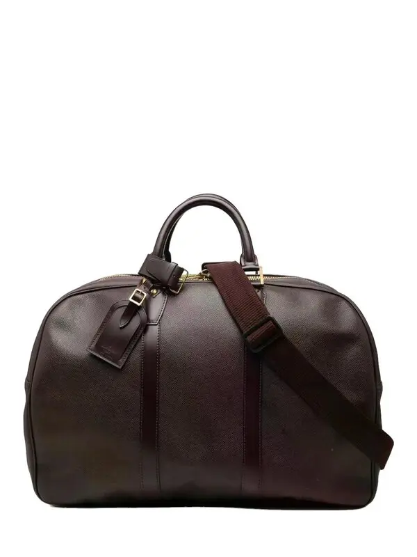 LOUIS VUITTON 1999 Taiga Kendall Pm Travel Bag - Red