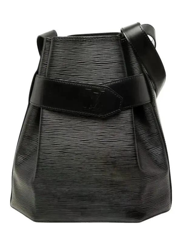 LOUIS VUITTON 1994 Epi Sac D Epaule Pm Bucket Bag - Black