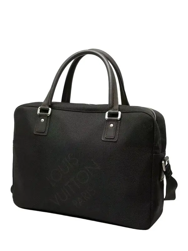 LOUIS VUITTON 2006 Damier Geant Yack Business Bag - Black
