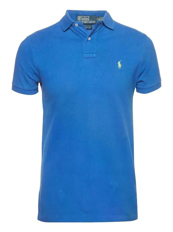 Polo Ralph Lauren Logo-embroidered Polo Shirt - Blue