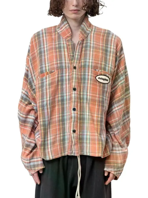 RRR123 Archival Plaid Nazarene Shirt - Red