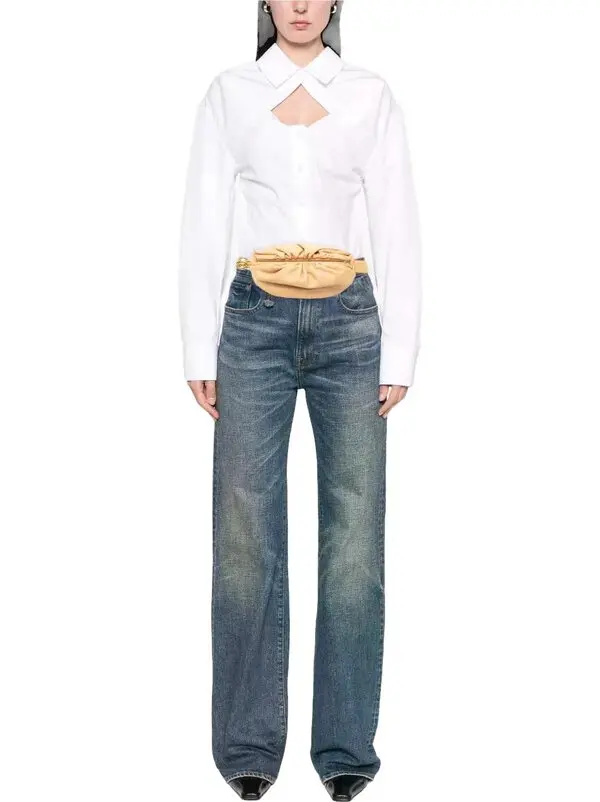 Bottega Veneta 2012-2026 Lambskin Chain Pouch Belt Bag - Neutrals