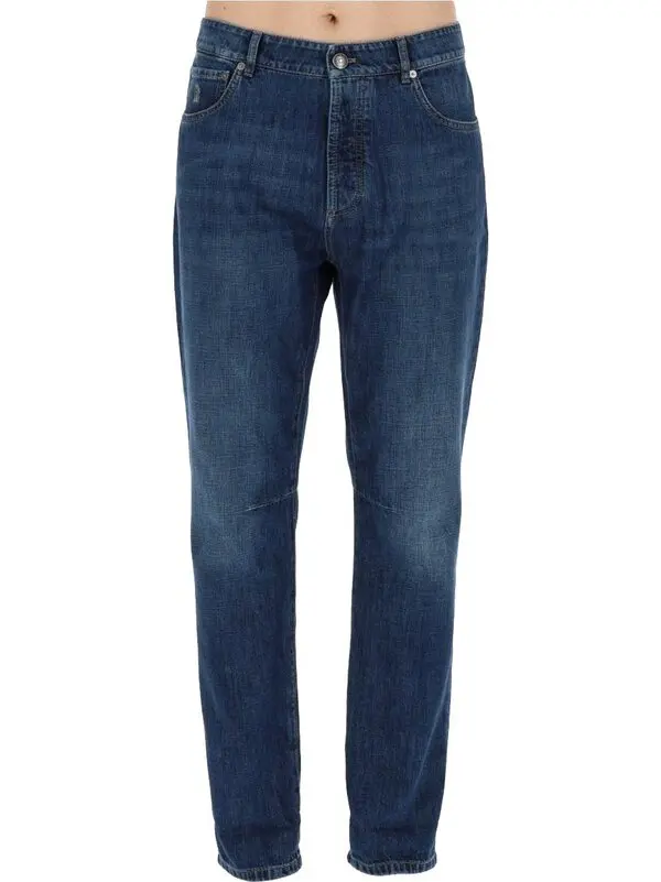 Brunello Cucinelli Jeans Cinque Tasche - Blue