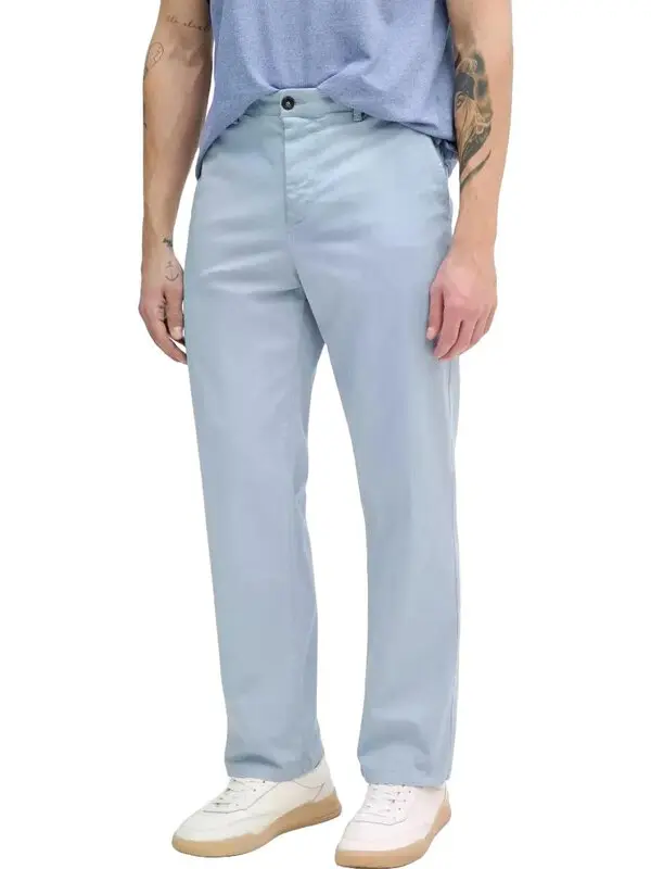 BENETTON Kalhoty Chino Trousers - Blue