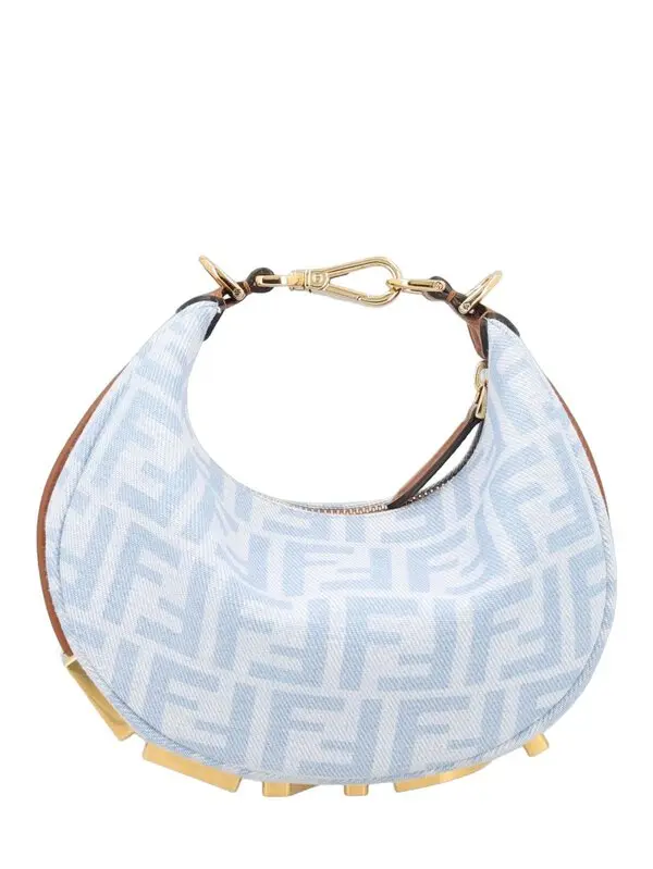 Fendi Borsa Fendigraphy Mini - Blue
