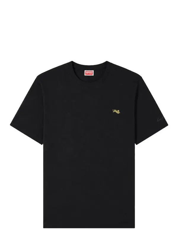 Kenzo T-shirt Jumping Tiger - Black