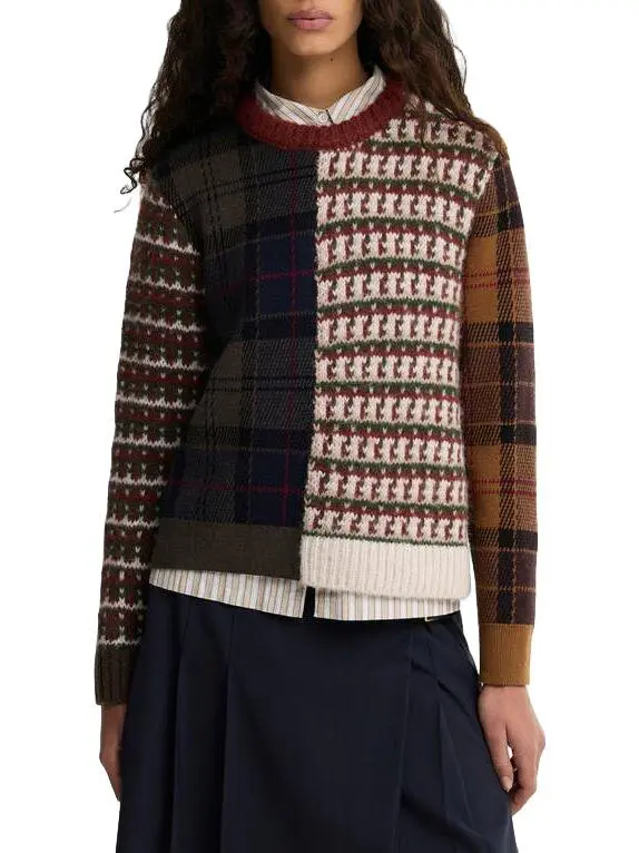Barbour Ashford Mixed Pattern Sweater - Multi