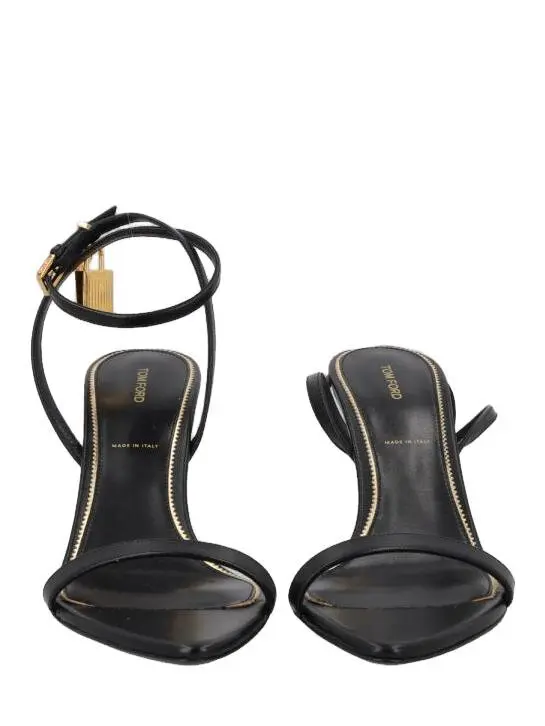 TOM FORD Sandalo Effetto Nudo A Punta - Black
