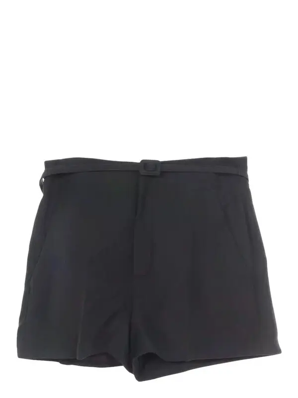 Dior 2010s Belted Shorts - Blue